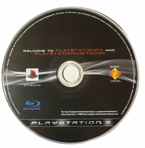 PS3 Playstation 3 Welcome to Playstation 3 and Playstation Network Blu ...