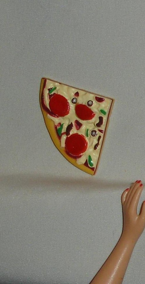 Vintage Barbie doll food choice cereal snack food pizza Corn Flakes ...