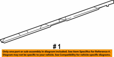 75720-47040 Toyota Moulding assy, front door belt, lh 7572047040, New ...