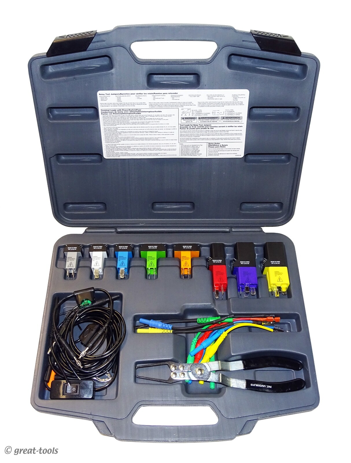 LISLE TOOLS MASTER RELAY & FUSED CIRCUIT TESTER – automotive testing ...