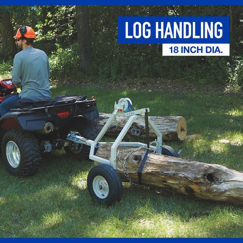 Strongway ATV Log Skidding Arch — 1000-Lb. Capacity, 18in. Dia ...