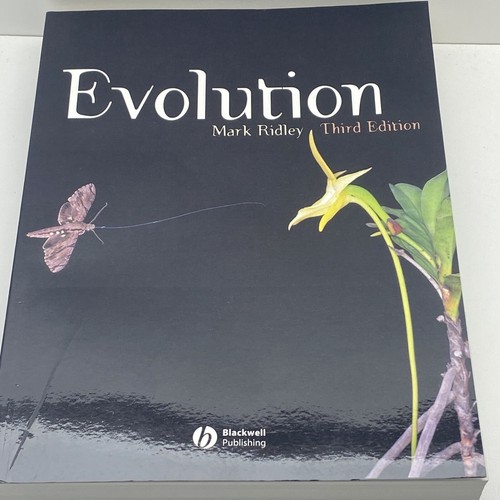 Evolution by Mark Ridley (English) Paperback Book 9781405103459 | eBay ...
