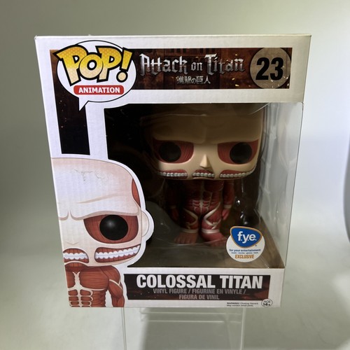 Funko Pop! Animation: Attack on Titan #23 Colossal Titan 6 Inch Vinyl ...