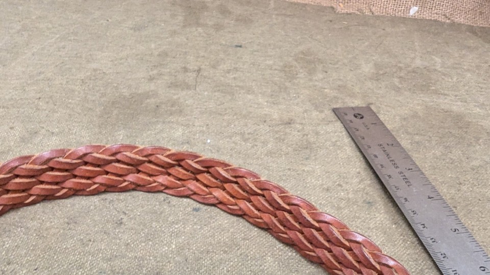 Kassnar Spanish leather braided rifle sling, | eBay