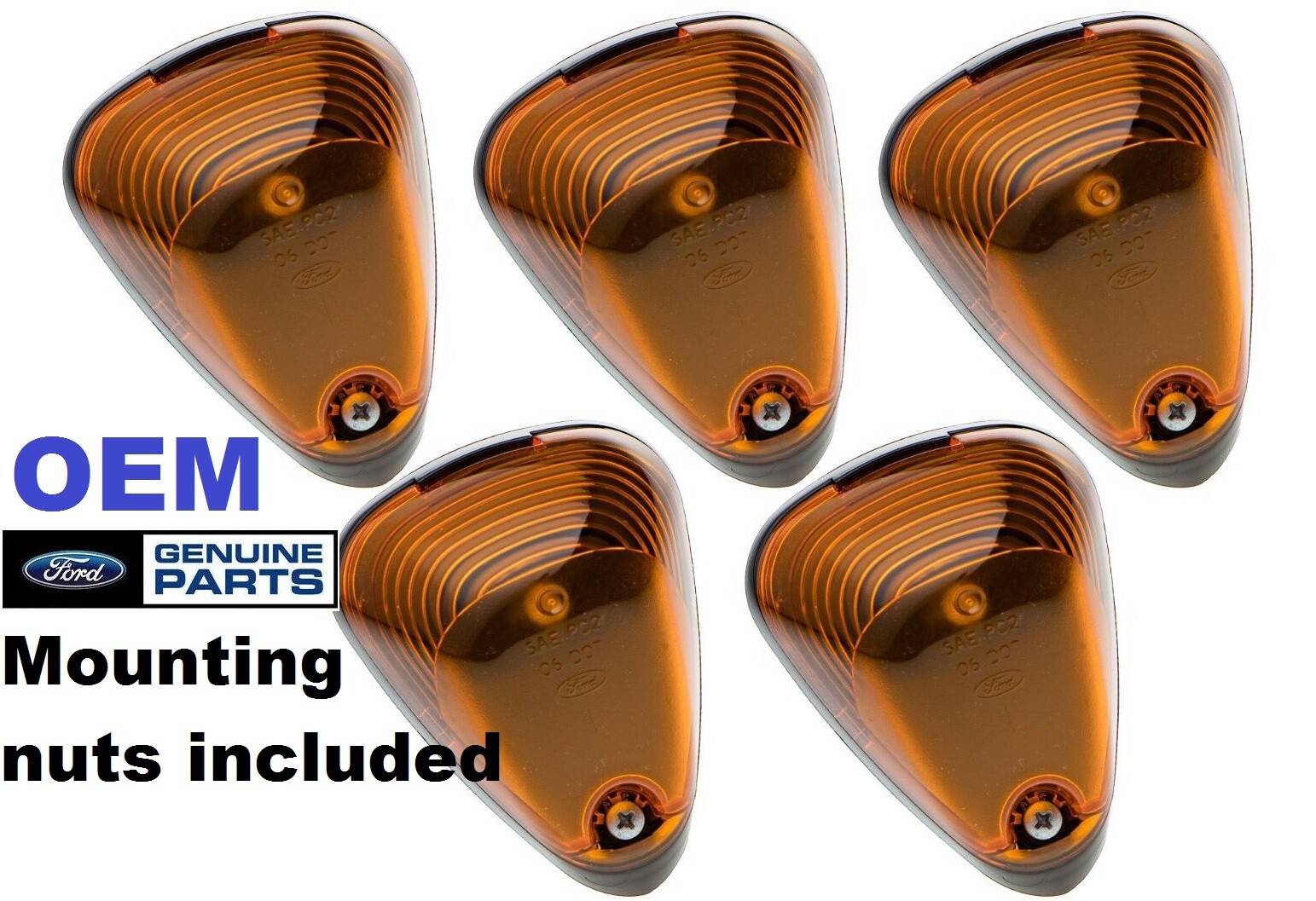 Ford F250 F350 Super Duty Roof Top Cab Clearance Running Light Lamp ...