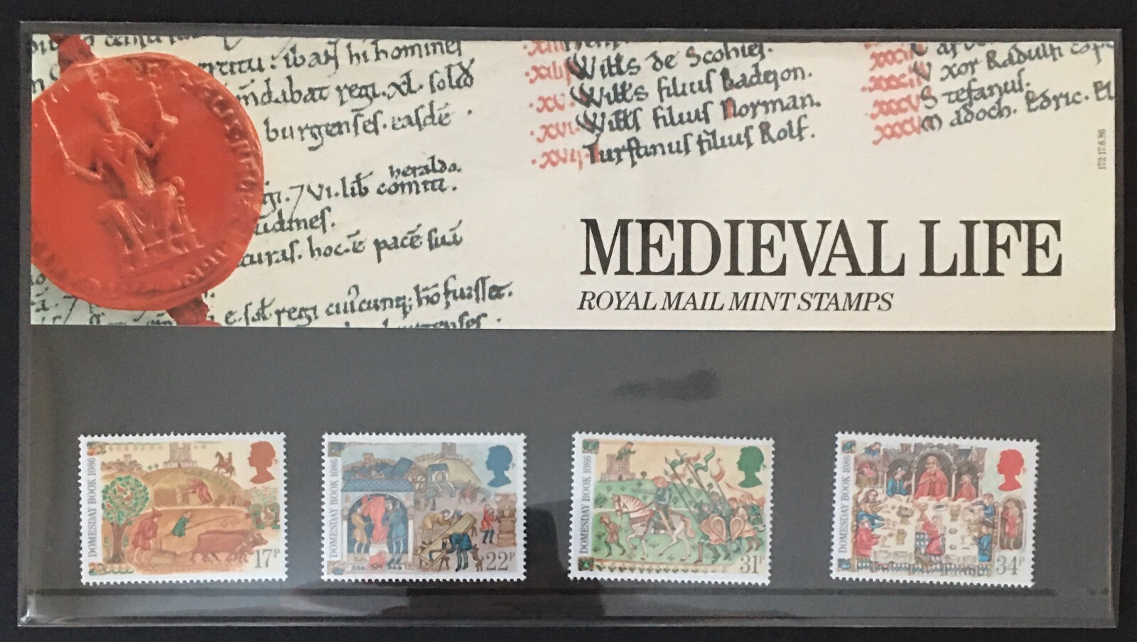 Large Selection of Royal Mail Presentation Packs Stamps 1986 Multi ...