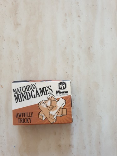 MATCH BOX MIND GAME (A01) | eBay