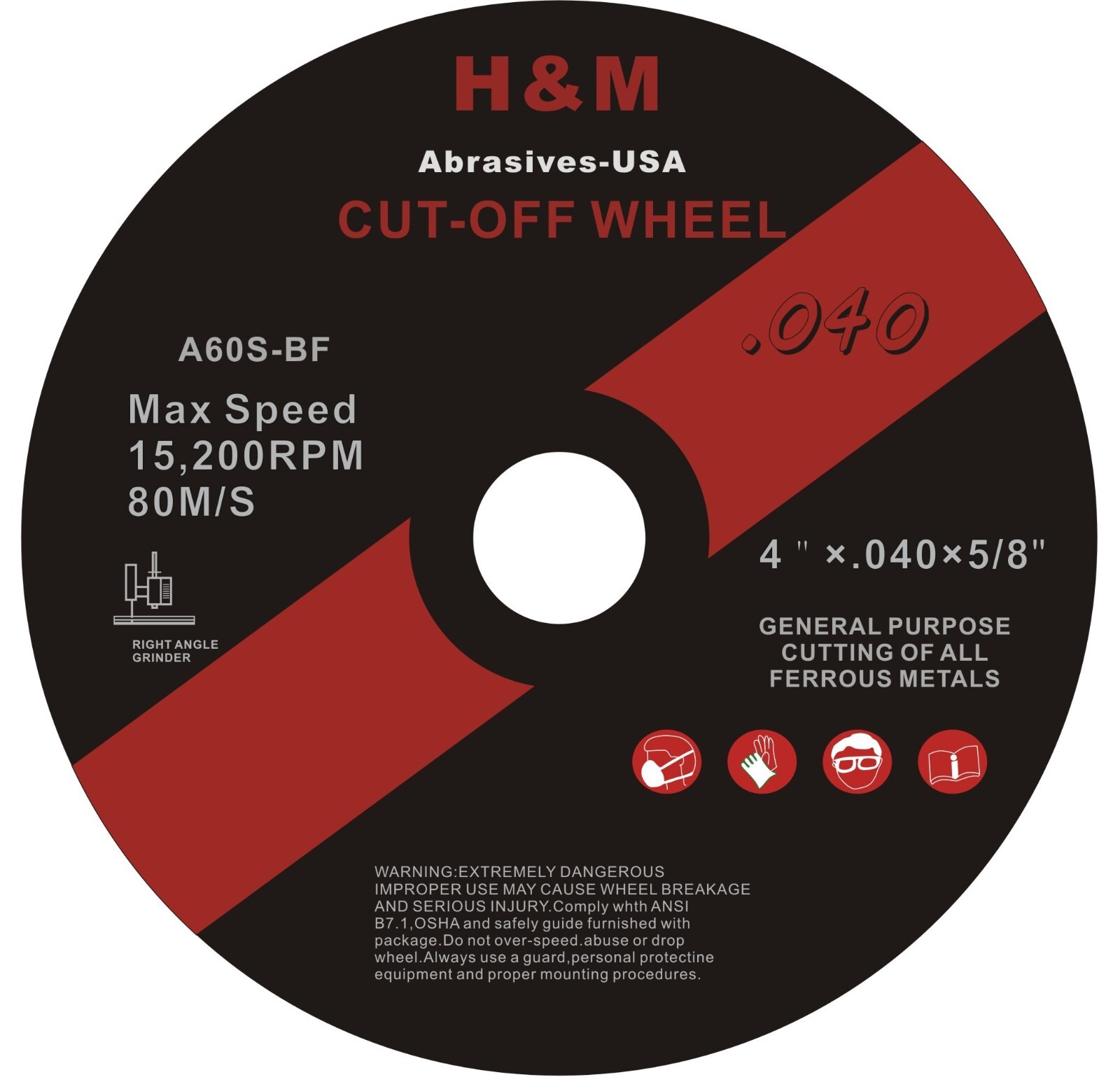 2" 3" 4" 4-1/2" 5" 6" Cut-off Wheels Cutting Discs in Volume Discount ...