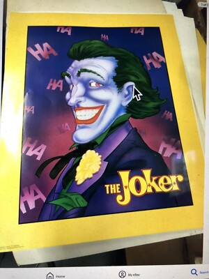 Joker Poster 1989 Factory Rolled Perfect | eBay