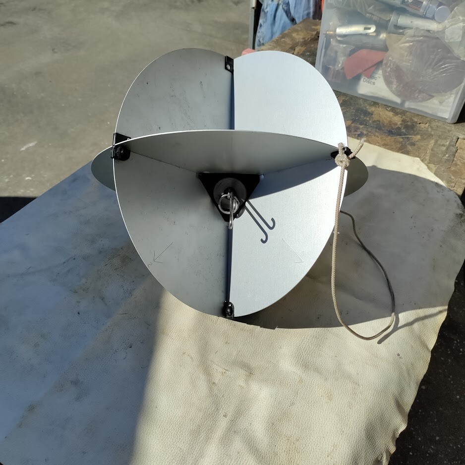 Marine Boat radar reflector Davis Inst. Echomaster 12 1/2 inch dia. | eBay