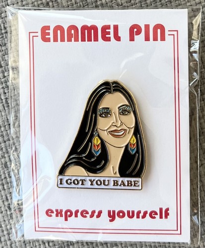 CHER I Got You Babe Enamel Pin, Express Yourself, New, Unused, Sealed ...
