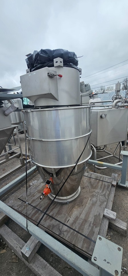 SUPERSACK UNLOADING SYSTEM Hopper Iris Valve rotary valve/ Auger Feed ...