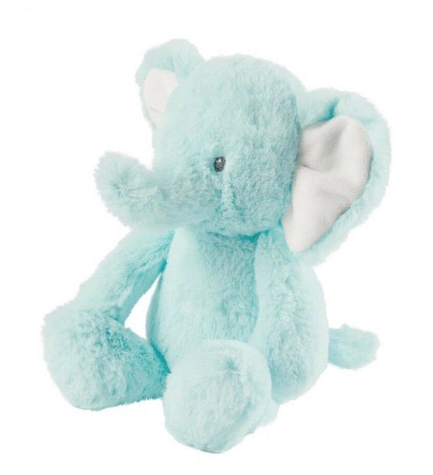 Kids Preferred Carters Blue Elephant Stuffed Animal Plush Toy 10 Inches ...
