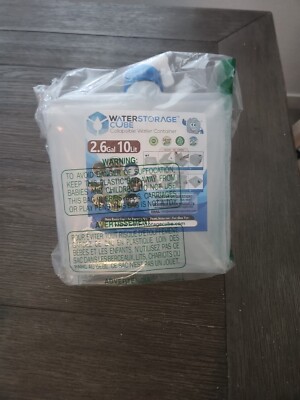 WaterStorageCube BPA Free Collapsible Water Container with Spigot ...