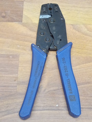 Radiall RG58 Hex 25.41 Hand Crimper Model# R 282-216 - R282-216 ~ FREE ...