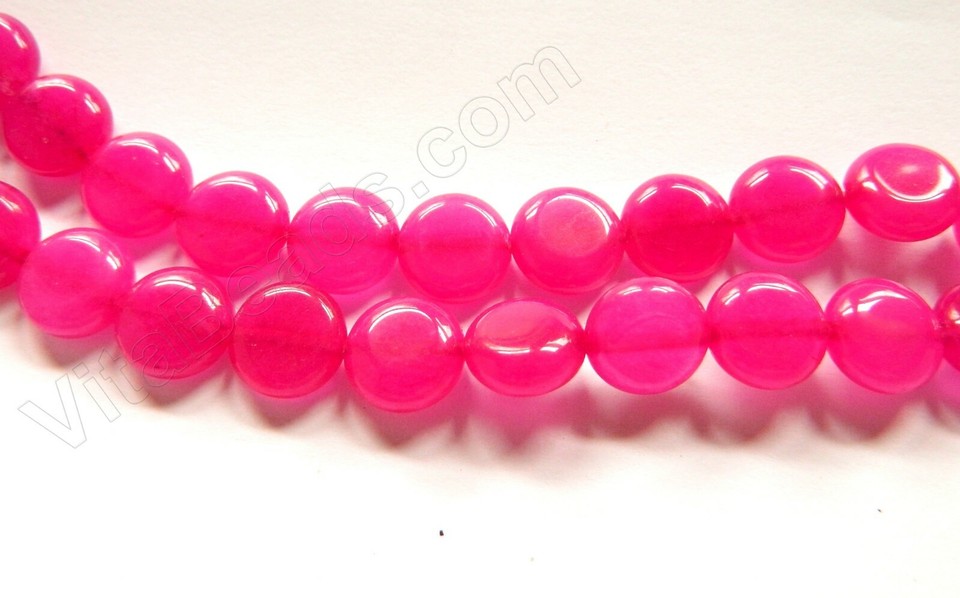 Semi Precious Stone, Gemstone 8mm, 10mm, 12mm, 14mm Puff Coin Beads | eBay