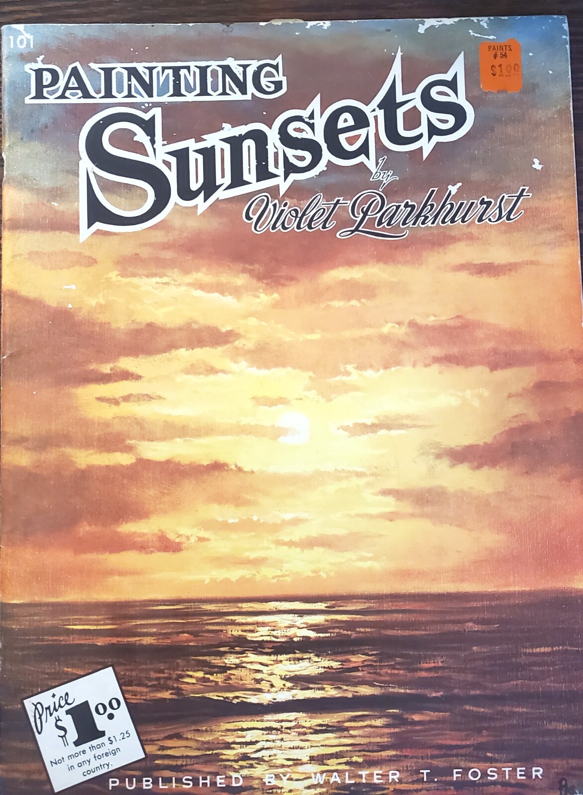 PAINTING SUNSETS by Violet Parkhurst - Walter Foster Pub. #101 | eBay