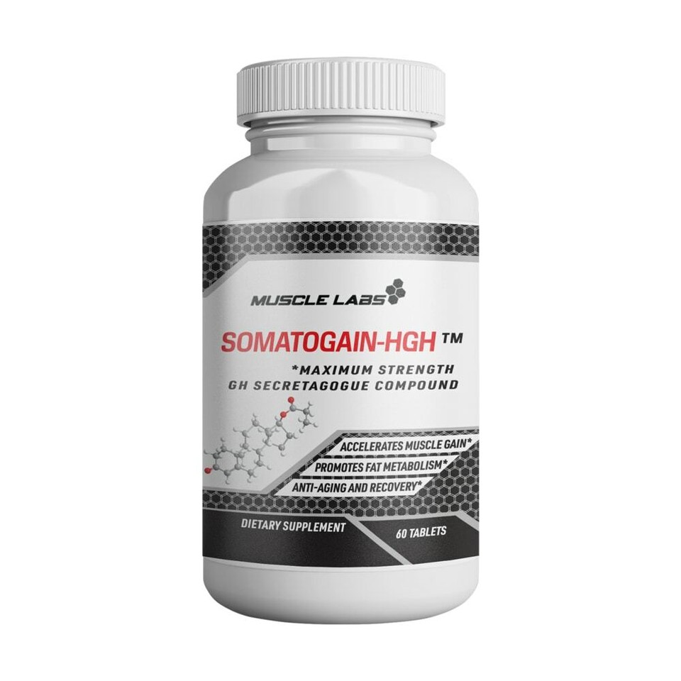 Somatogain-HGH Booster Secretagogue Supplement | 3 Bottles - On Sale ...