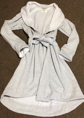 UGG Blanche II Seal Heather Womens Robe Size XL Gray | eBay