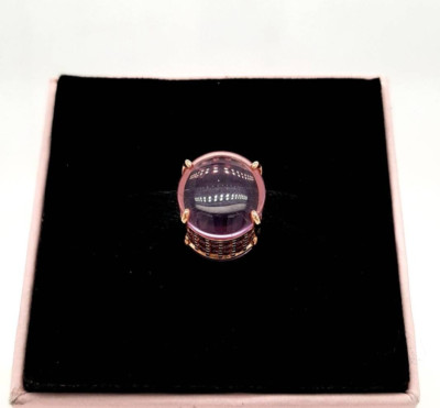 Genuine Pandora Rose Gold Sapphire Pink Crystal 789309C02 FREE DELIVERY ...