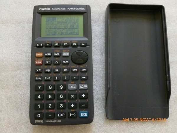 Casio Fx-7400g Plus Power Graphic 32kb Calculator for sale online | eBay