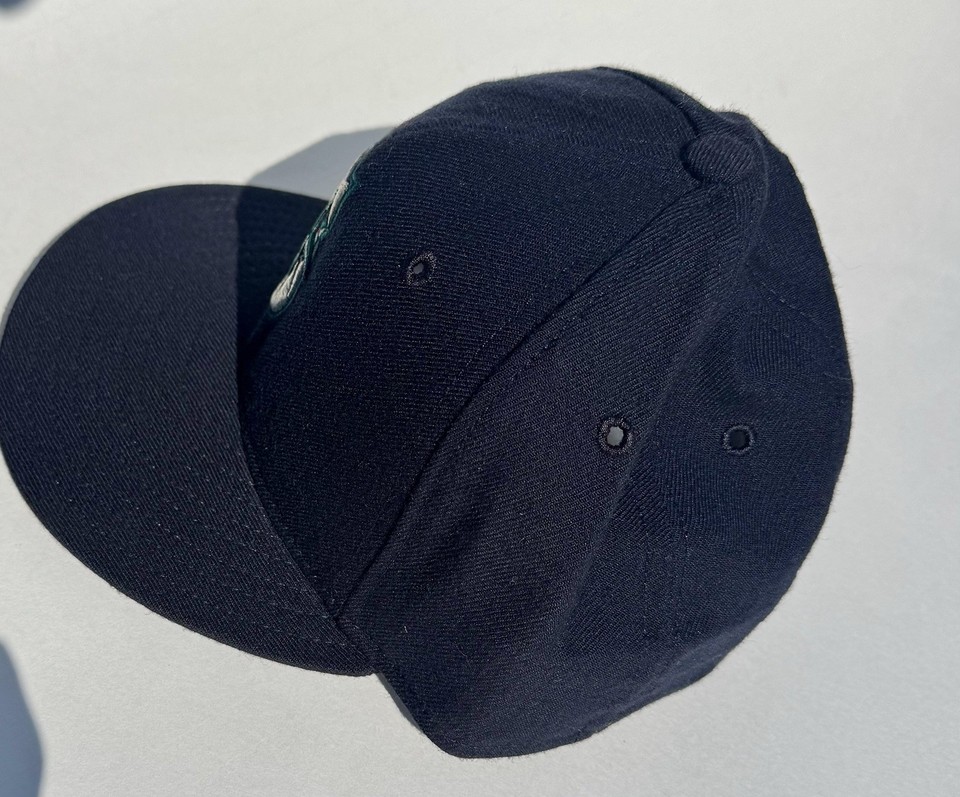 New Era Seattle Mariners Vintage 90's 100% Wool Fitted 6 3/4 Hat Cap ...