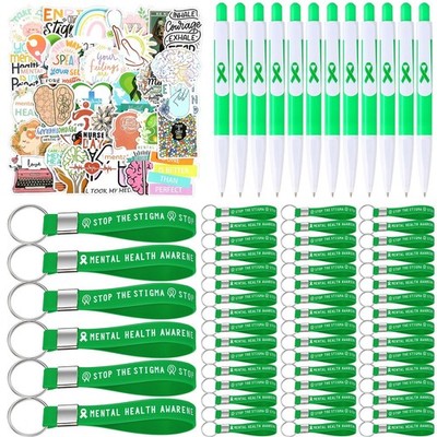 298 Pcs Mental Health Awareness Items Include Mental Health Stickers ...