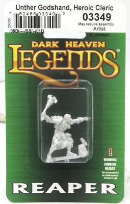 Reaper 03349 Unther Godshand Heroic Cleric (Dark Heaven Legends ...