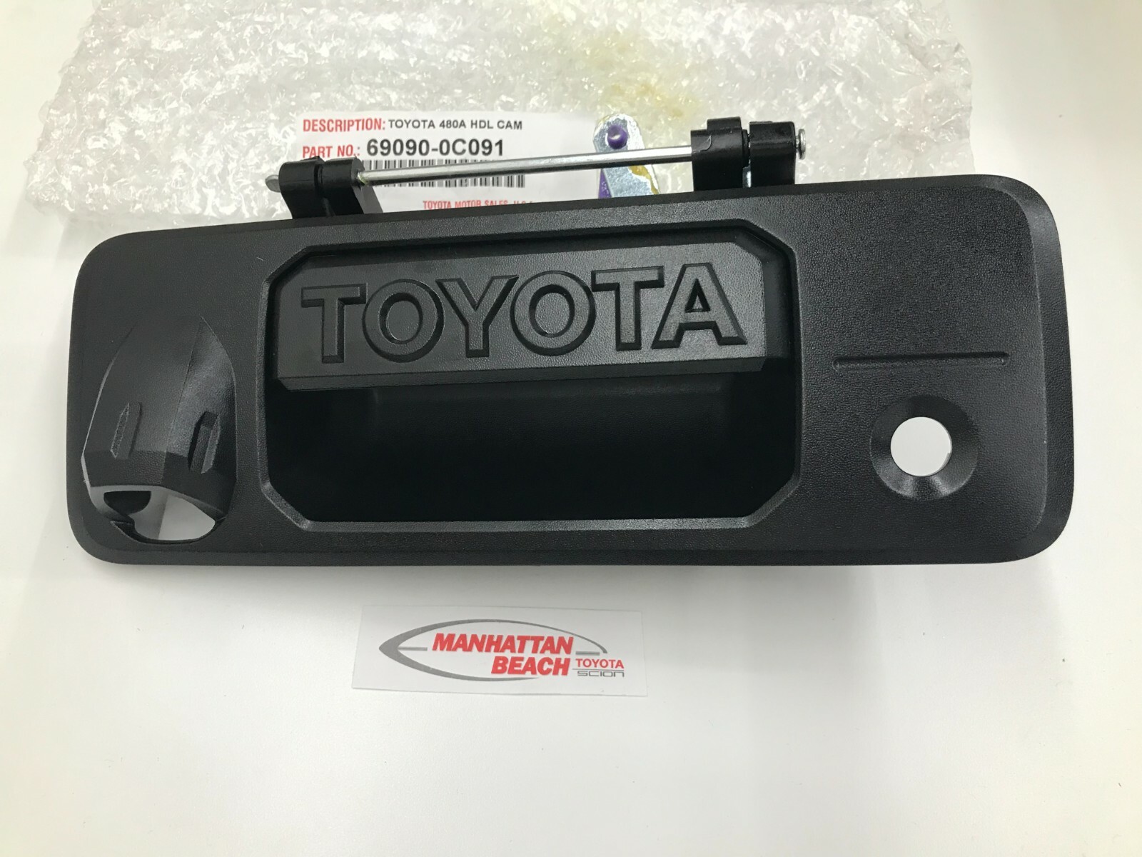 TOYOTA 14-21 TUNDRA 16-23 TACOMA TAILGATE HANDLE ASSEMBLY OEM 69090 ...