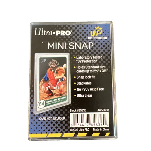Ultra Pro Recessed Mini Snap Standard Size Trading Card Holder for sale ...