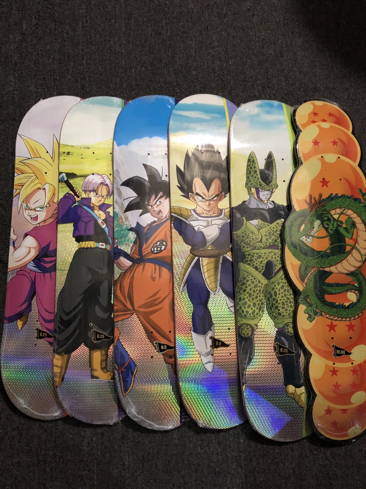 Dragon Ball Z X Primitive Skateboards Licensed Original 12 Decks Brand ...