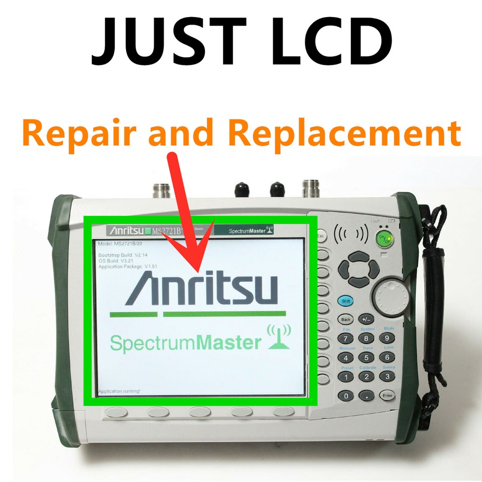 Original Use LCD Screen Fit For Anritsu MS2721A Spectrum Analyzer ...