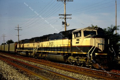 Burlington Northern BNSF 9520 @ Wickliffe, OH : Kodak Slide 10/2006 | eBay