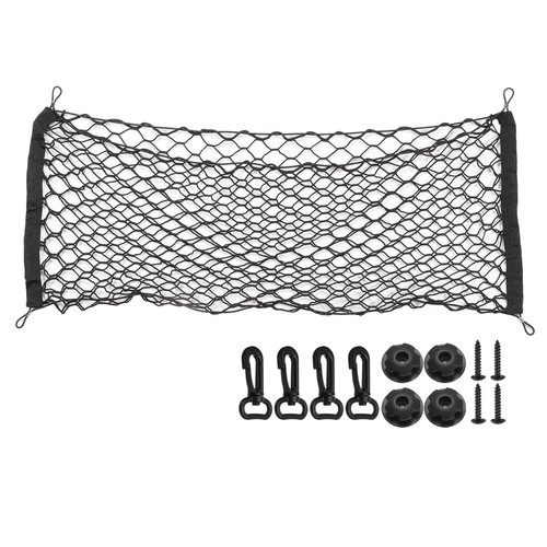 Car Rear Cargo Net 35.4" x 15.8" Adjustable Trunk Cargo Storage Net | eBay