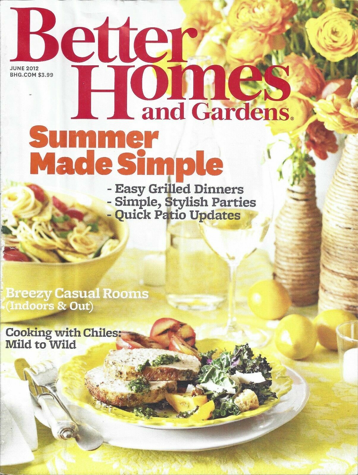Better Homes and Gardens Magazine June 2012 BH&G NEW UNREAD NO ...