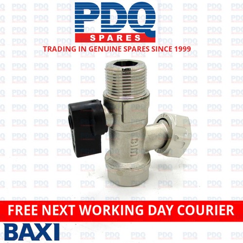 Baxi, Main, Potterton Combi Boiler Flow Isolation Valve Tap 248224 (see ...