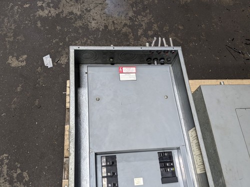 Square D NQOB Panelboard 400 AMP 120/208V 3 Phase 4W 42 Space Box MH53 ...