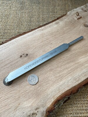 Woodturning Small Round Negative Rake Scraper, Hope Woodturning | eBay UK