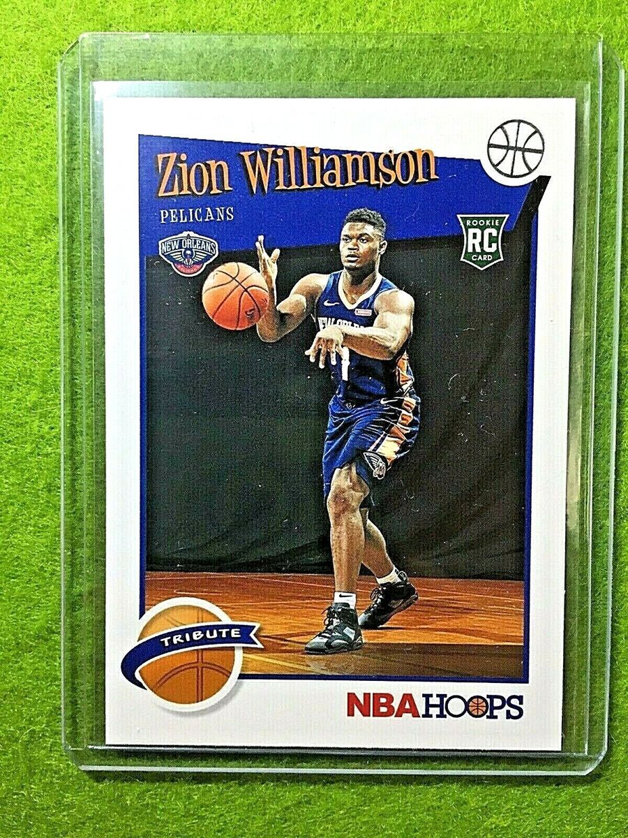 ZION WILLIAMSON ROOKIE CARD JERSEY #1 PELICANS RC 2019-20 ZION WILLIAMSON ROOKIE CARD JERSEY #1 PELICANS RC 2019-20