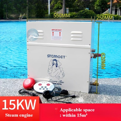 Bathroom Steam Engine Sauna 3-18KW Steam Generator Wet Steam Machine ...