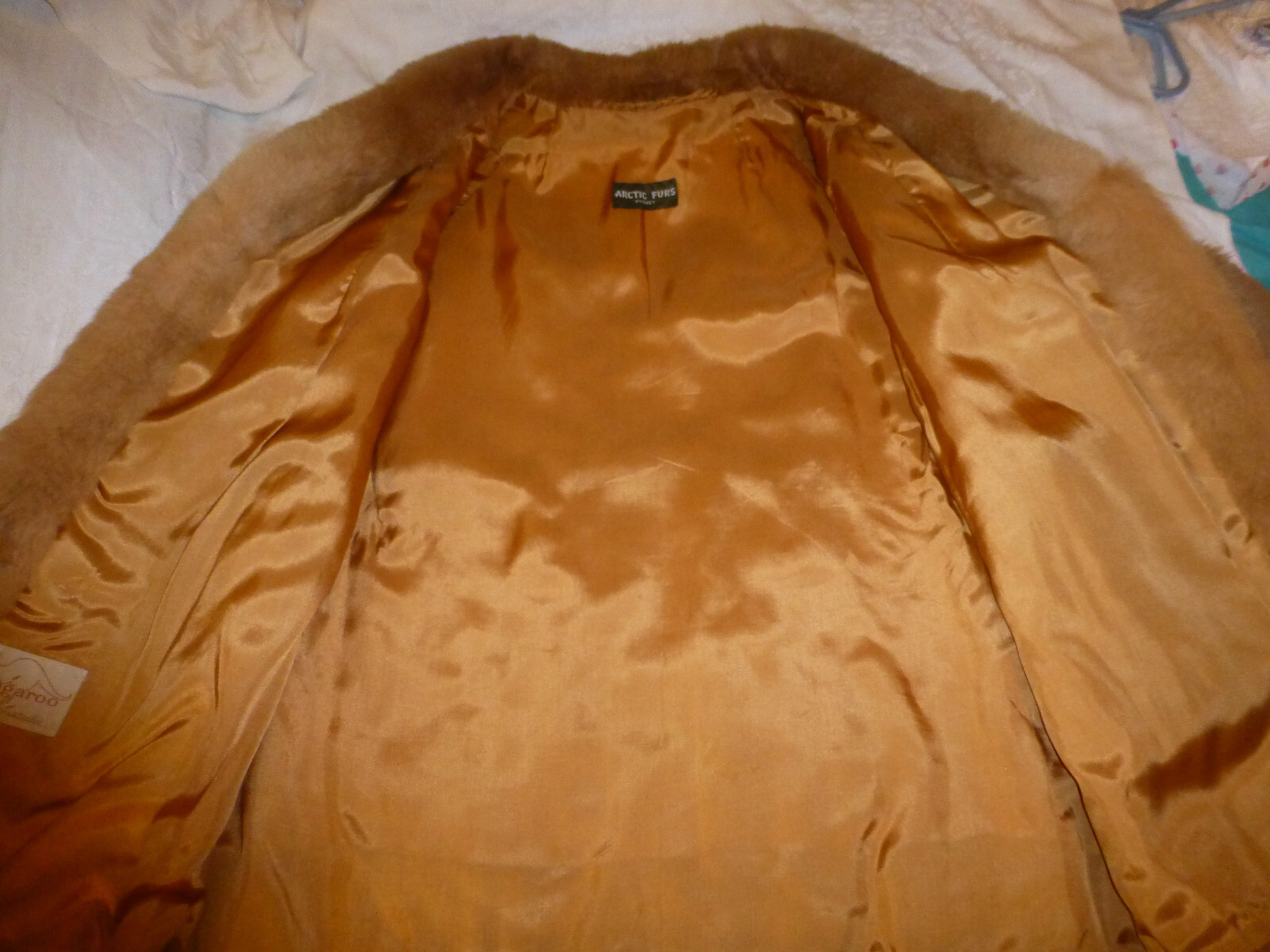 VTG ARCTIC FURS Genuine Kangaroo Womans Coat Australi… - Gem