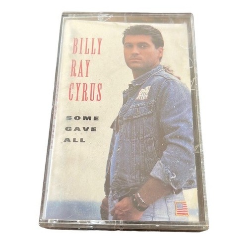 Billy Ray Cyrus Cassette Tape Some Gave All Audio Vintage 90s Music ...