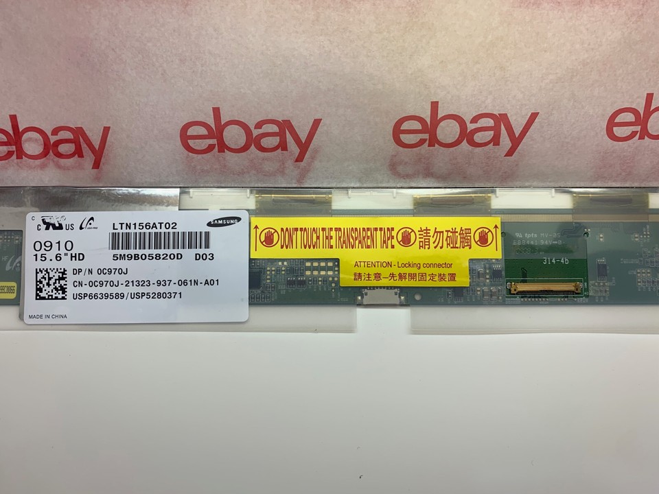 Samsung Model LTN156AT02 15.6" LAPTOP LCD LED Laptop Display Glossy ...