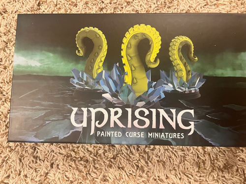 Uprising Board Game Kickstarter - Painted Curse Minis - added dark wash ...