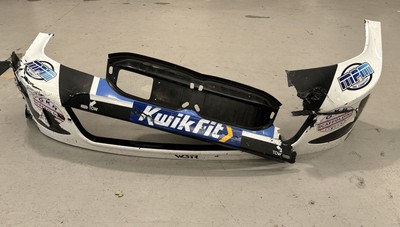WSR Aiden Moffat BTCC Race Used Front Bumper (Damaged) (Item 2.33 ...