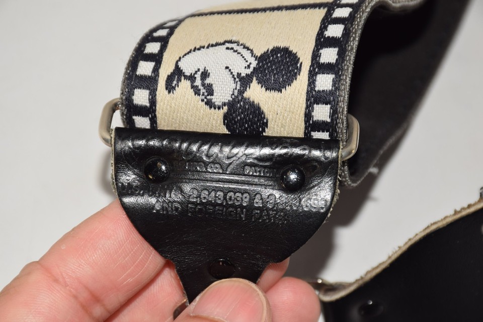 Walt Disney Productions Mickey Mouse Film Strip Camera Strap Bobby Lee ...