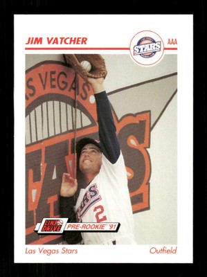 1991 Line Drive Las Vegas Stars 296 Jim Vatcher BXCP30 | eBay