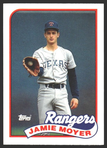 Jamie Moyer #85T 1989 Topps Traded Texas Rangers | eBay