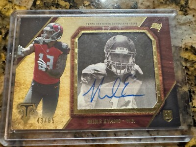 2014 Topps Triple Threads - Transparencies Auto #TTT-ME Mike Evans /65 ...