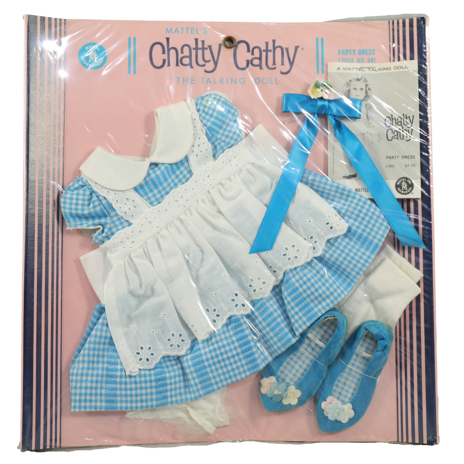 1961 Chatty Cathy Party Dress Fashion #691 NRFB Very Rare! | eBay
